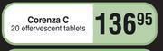 Corenza c 20 effervescent tablets offer at Dis-Chem