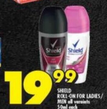 All Shield Roll-On offers - Find and view the cheapest Shield Roll-On ...