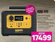 Magneto 1200w portable power station offer at Game