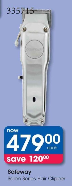 Safeway Salon Series Hair Clipper offer at Clicks