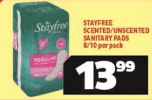 Pads specials at Usave – Sept 2025