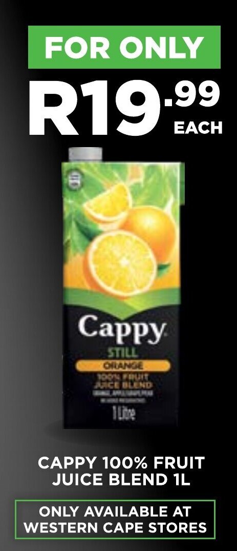 All Cappy Fruit offers - Find and view the cheapest Cappy Fruit offer!