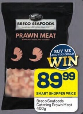 Breco Seafoods Catering Prawn Meat 400g offer at Pick n Pay