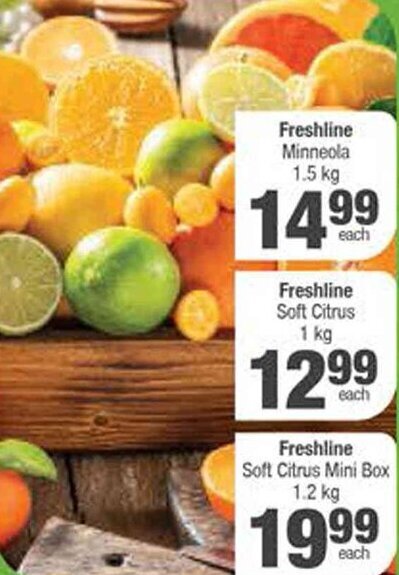 Freshline Minneola 1.5 kg offer at Spar