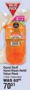 Good stuff hand wash refill value pack assorted-1l offer at Dis-Chem
