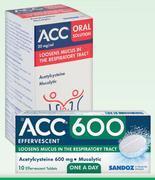 Acc oral solution-200ml offer at Dis-Chem