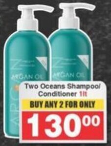 Two Oceans Shampool Conditioner 1Lt offer at Frontline