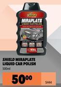 Shield miraplate liquid car polish sh44-500ml offer at Midas