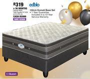 Edblo 152cm komati queen base set offer at OK Furniture