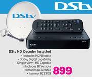 Dstv hd decoder installed offer at Game