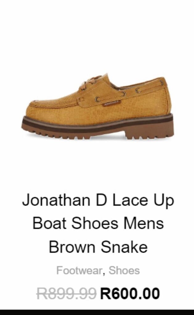 Shoes offer at John Craig