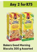 Bakers good morning biscuits assorted-for any 2 x 300g offer at Game