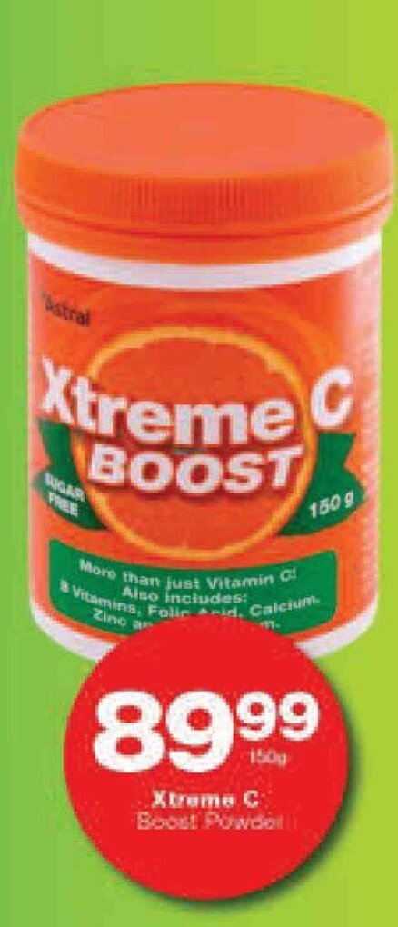 Xtreme C Boost Powder offer at Checkers