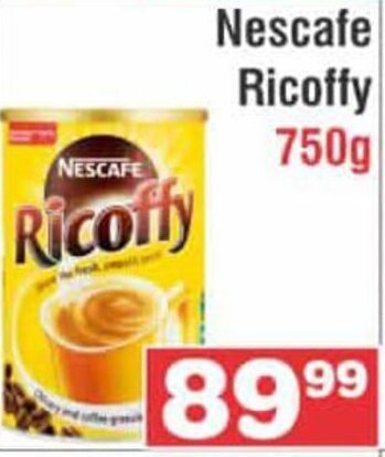 Nescafe Ricoffy 750g offer at Advance Cash n Carry