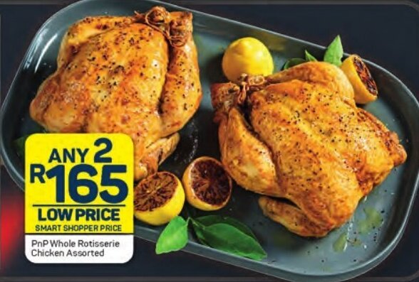 PnP Whole Rotisserie Chicken Assorted offer at Pick n Pay