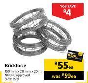 Brickforce 150mm x 2.8mm x 20m-each offer at Builders Warehouse