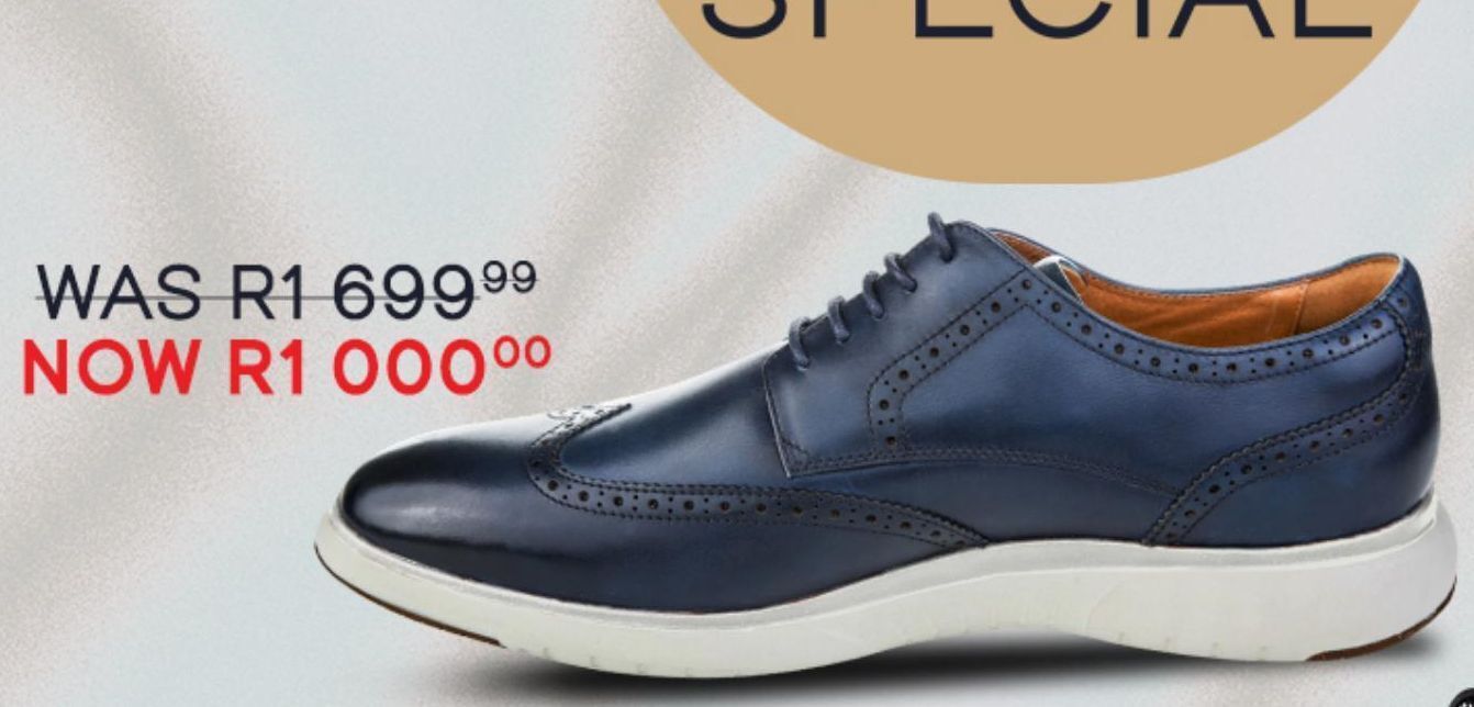 Shoes offer at John Craig