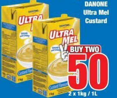 DANONE Ultra Mel Custard offer at Boxer
