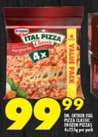 Dr. Oetker specials at Shoprite – Sept 2025