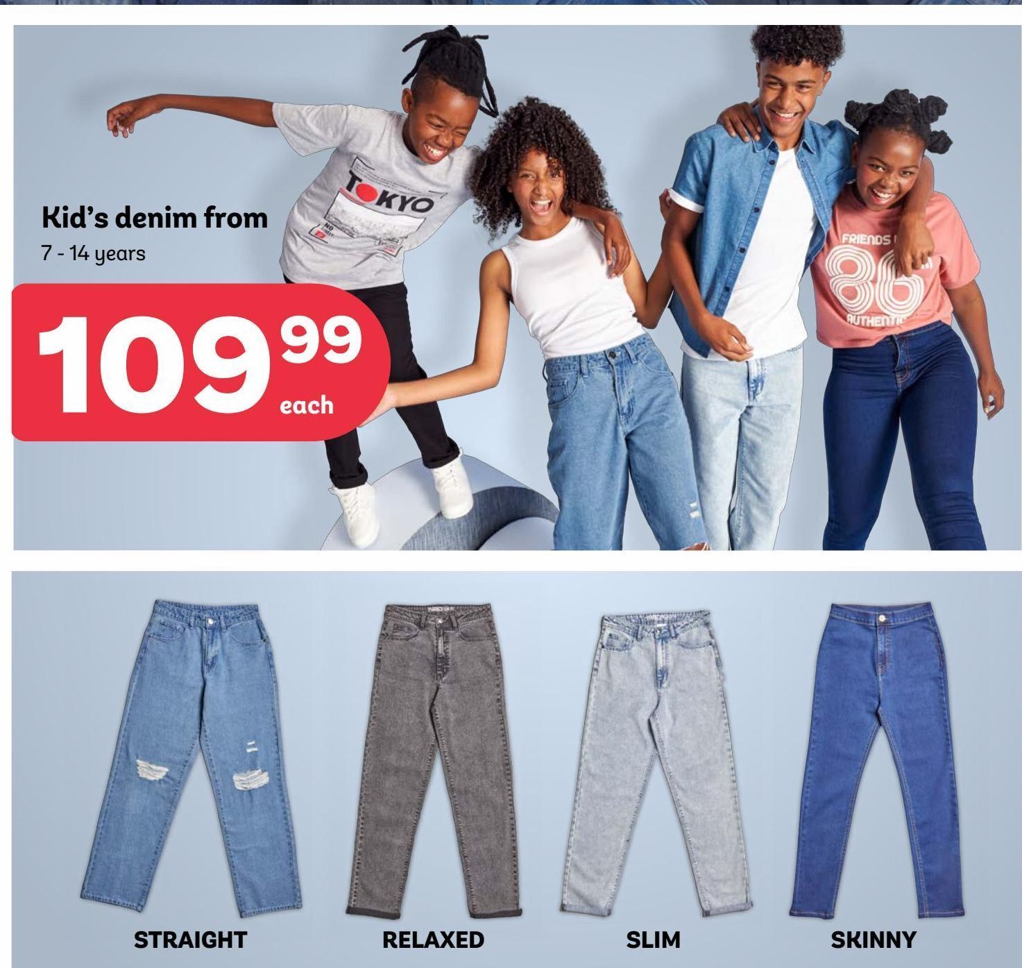Denim kids offer at PEP