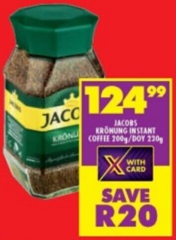 Jacobs Coffee Price