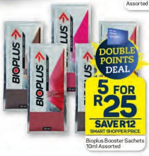Bioplus Booster Sachets 10ml Assorted offer at Pick n Pay