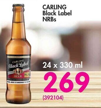 All Carling offers - Find and view the cheapest Carling offer!