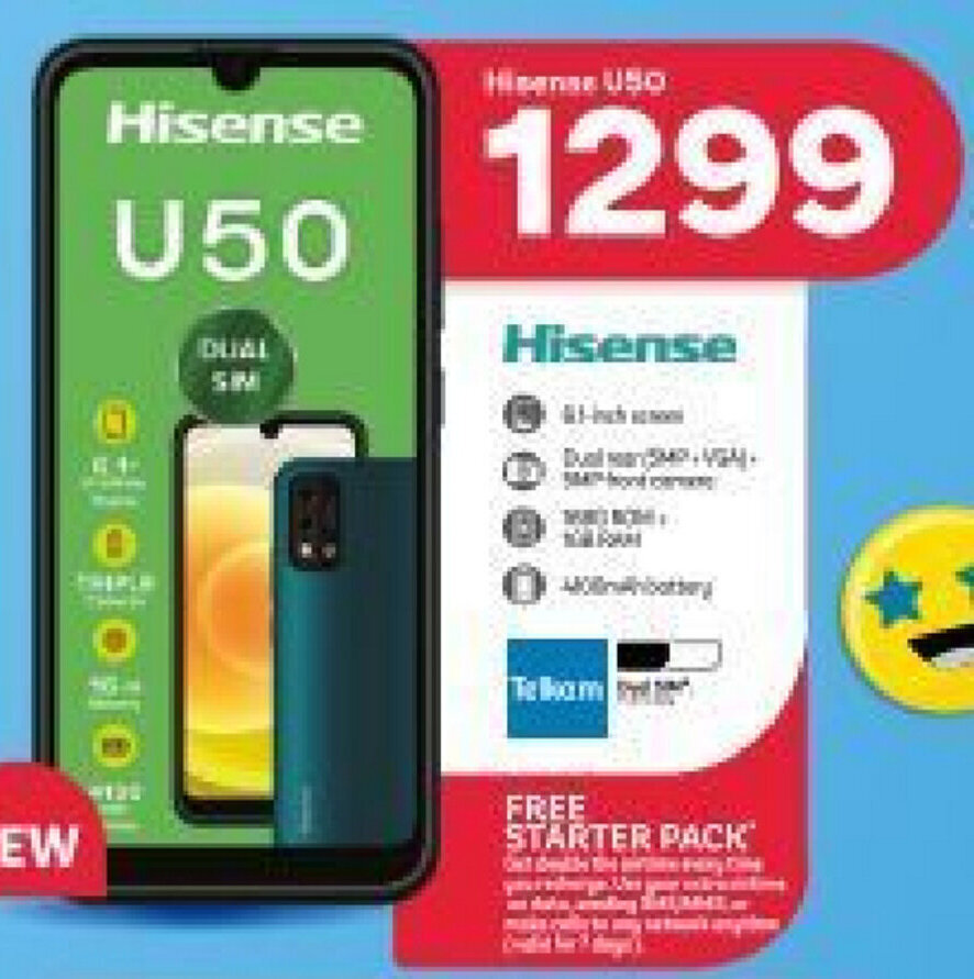 Hisense U50 Offer At PEP Hisense U50 Offer At PEP