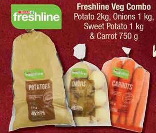Freshline Veg Combo offer at Spar