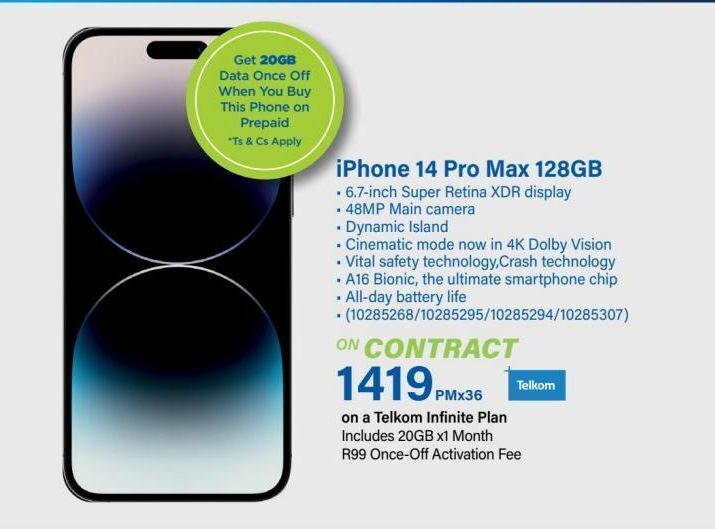 Iphone 14 pro max 128gb offer at Incredible Connection