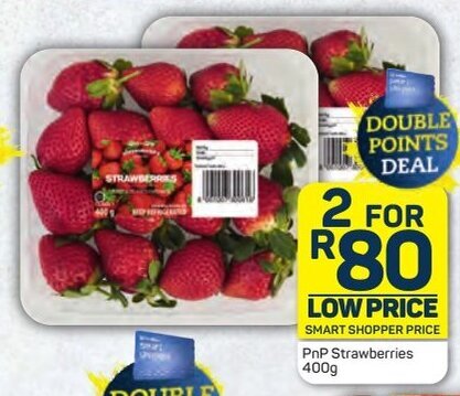 PnP Strawberries 400g offer at Pick n Pay