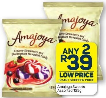 Amajoya Sweets Assorted 125g offer at Pick n Pay