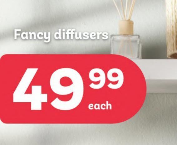 Diffuser offer at PEP