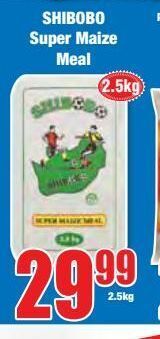 Shibobo super maize meal offer at Boxer