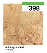 Building sand 1m3 81412238 offer at Leroy Merlin