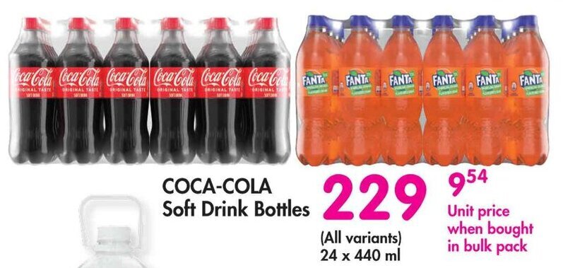 COCA-COLA Soft Drink Bottles offer at Makro