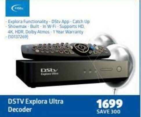 DSTV Explora Ultra Decoder offer at Incredible Connection