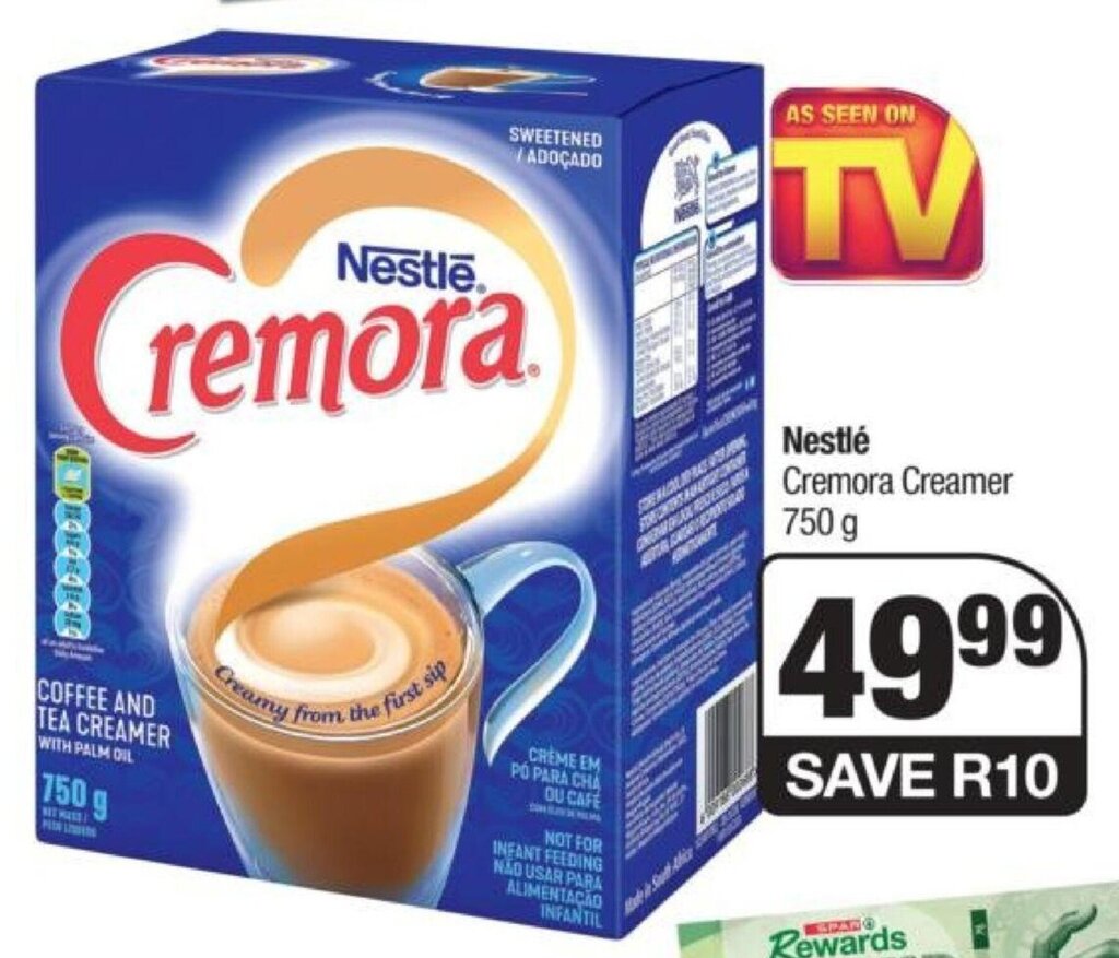 Nestlé Cremora Creamer 750 g offer at SuperSpar