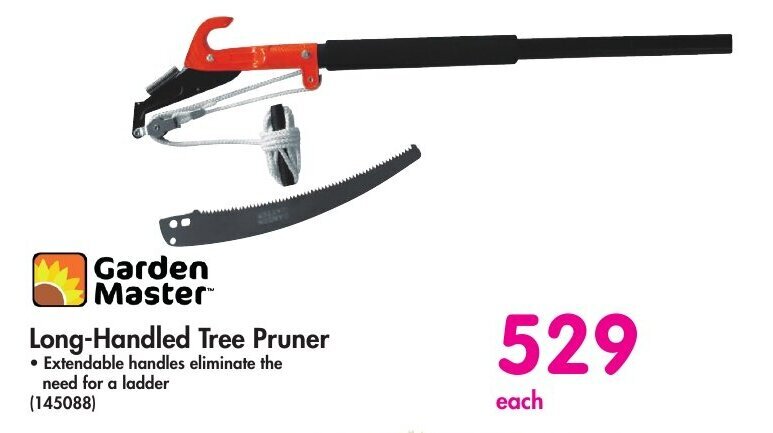Garden Master Long-Handled Tree Pruner offer at Makro