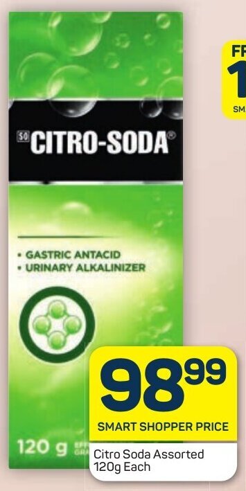 Citro Soda Assorted 120g Each offer at Pick n Pay