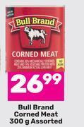 Bull brand corned meat assorted-300g offer at Game
