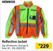 Hennox reflective jacket 620276 offer at Builders Warehouse