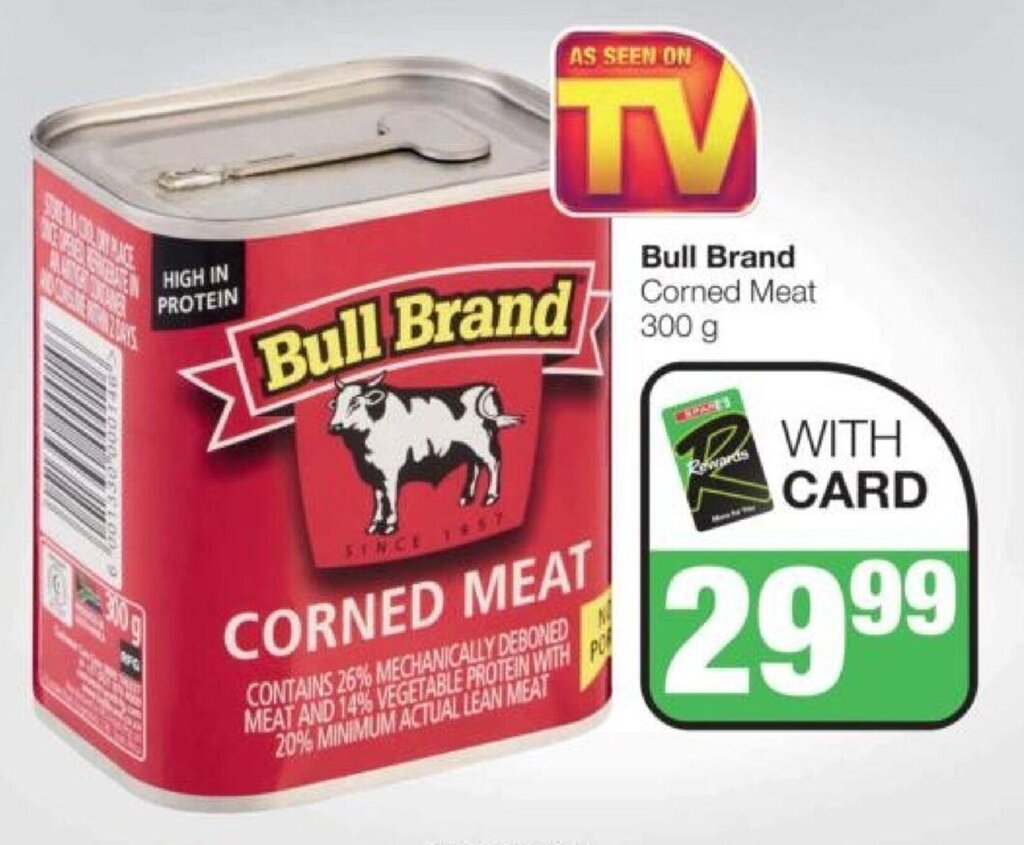 Bull Brand Corned Meat 300g offer at Spar