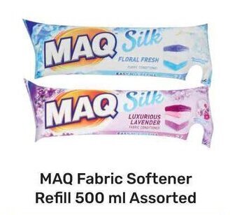 MAQ Fabric Softener Refill 500ml Assorted offer at Game