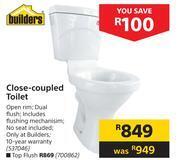 Builders close coupled toilet offer at Builders Warehouse