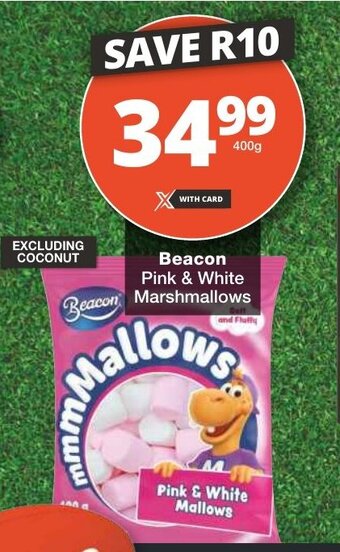 Beacon Marshmallows Pink And White Mallows Offer At Checkers