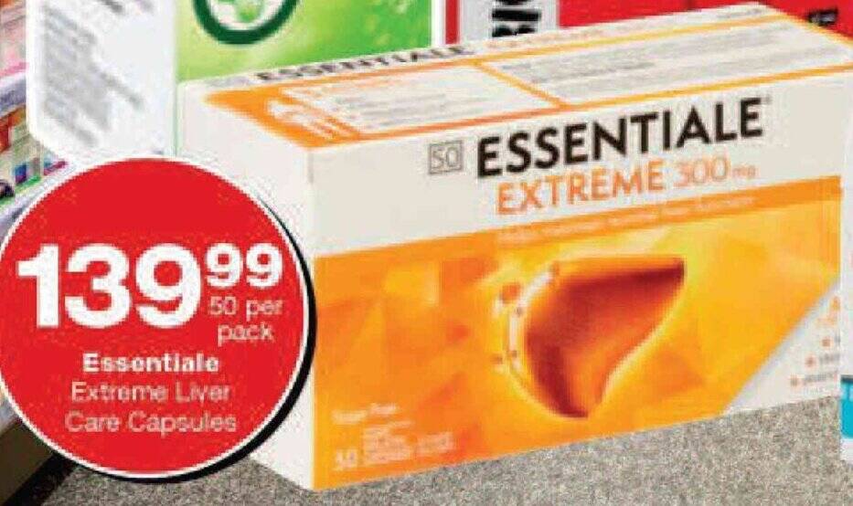 Essentiale Extreme Liver Care Capsules offer at Checkers