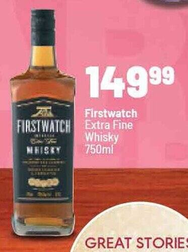 Firstwatch specials Spar – Jul 2025