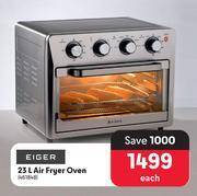 Eiger 23l air fryer oven 461848 offer at Makro