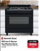 Bennett read 900mm 5-burner gas electric stove 455316 offer at Makro